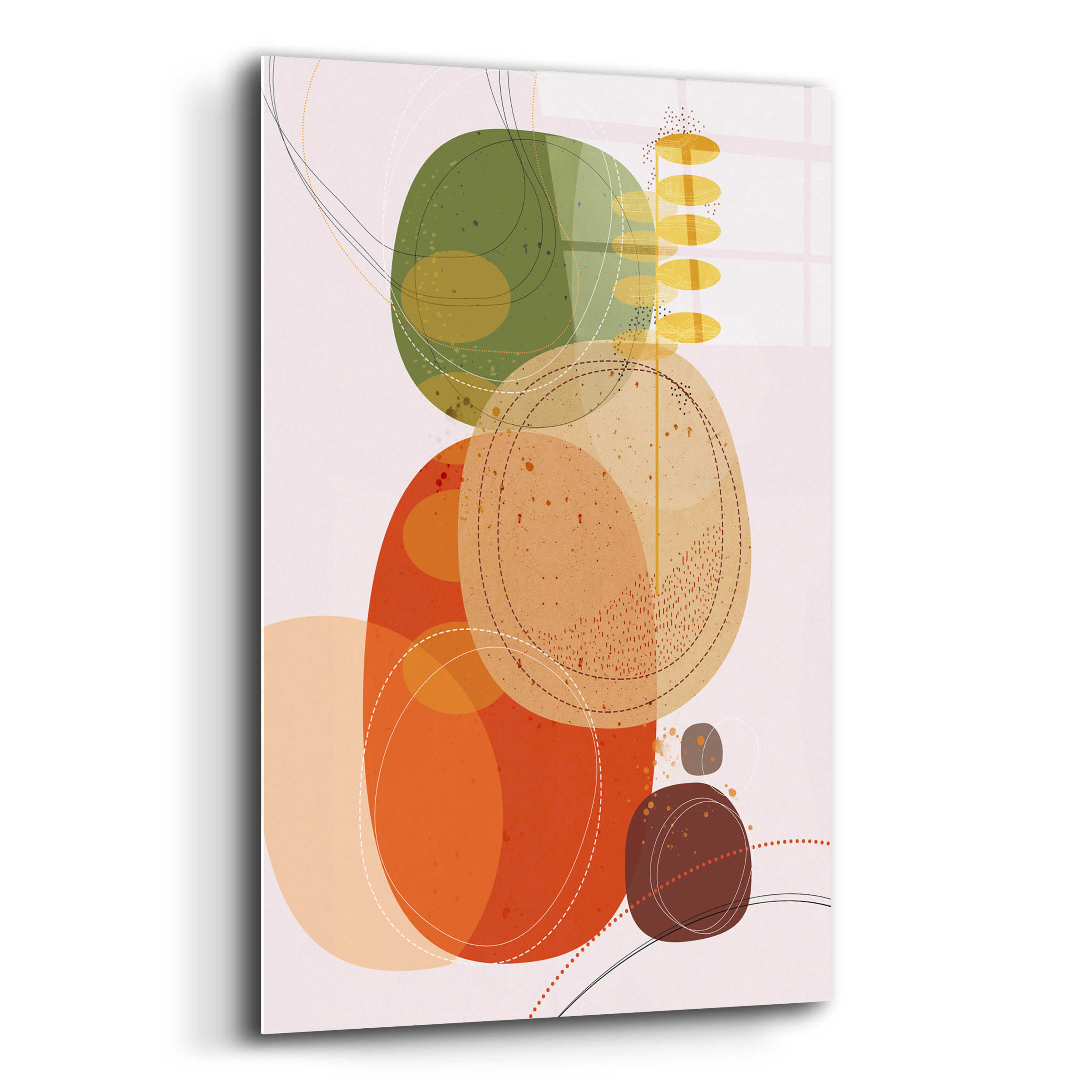 Wrought Studio™ Gan Autumn Sunset On Plastic/Acrylic by Ishita Banerjee Print | Wayfair